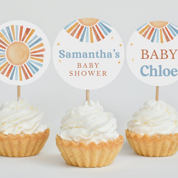 Here Comes the Son Cake Topper - Etsy