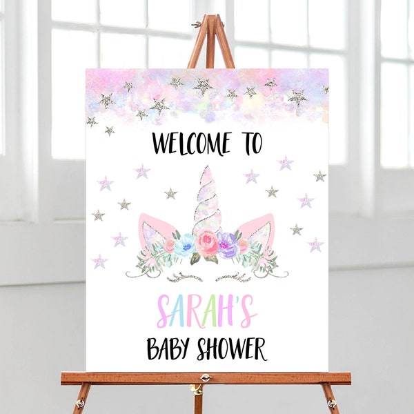 Unicorn Baby Shower Decorations - Etsy