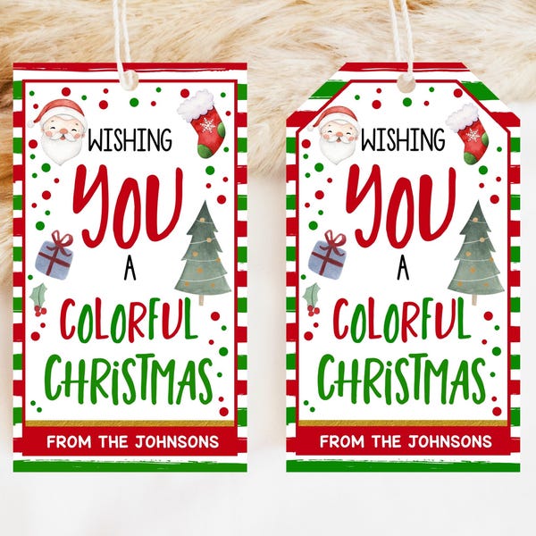 Colorful Christmas - Etsy