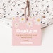 Editable Daisy Baby Shower Favor Tag Bohemian Daisy Baby - Etsy