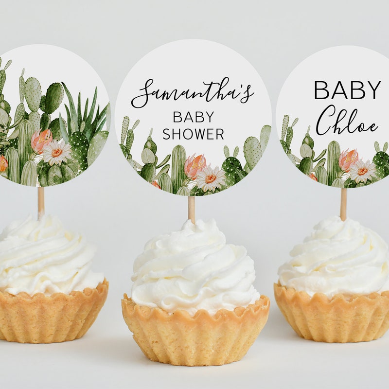 Cactus Cake Toppers - Etsy