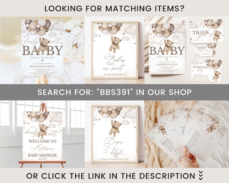 Editable Gender Neutral Bear Baby Shower Chocolate Wrapper, We Can ...