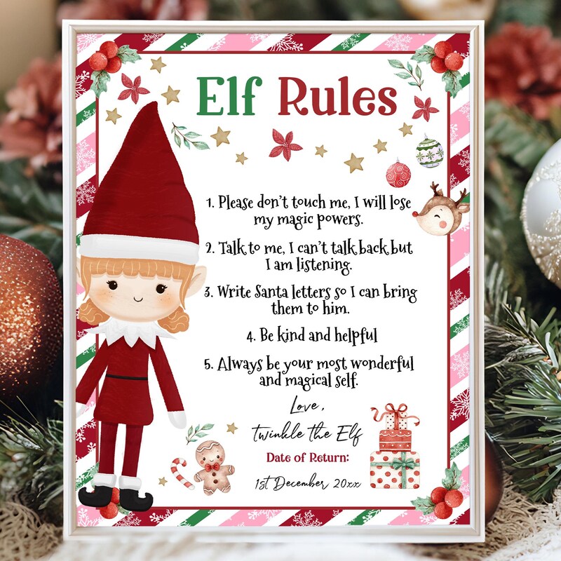 Elf Sign - Etsy