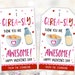 Editable Cereasly Think You Are Awesome Valentine Gift Tag, Valentine ...