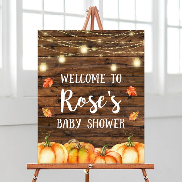 Fall Baby Shower Decorations - Etsy