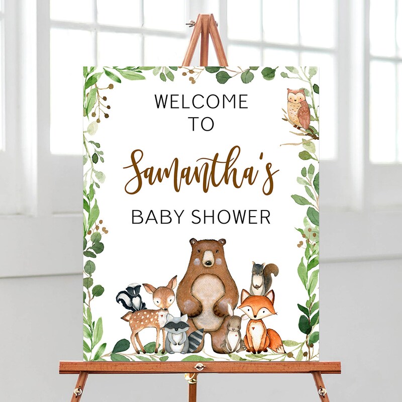 Woodland Sign - Etsy