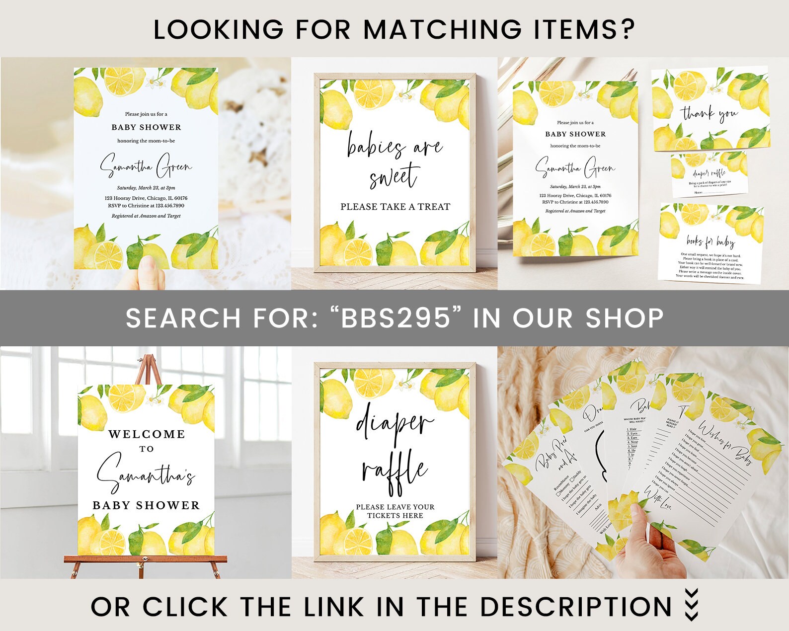 Editable Lemon Baby Shower Games Bundle Lemon Gender Neutral - Etsy ...