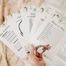 Editable Giraffe Baby Shower Game Bundle, Greenery Giraffe Baby Shower ...