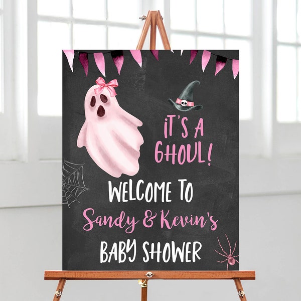 Ghoul Welcome Sign - Etsy