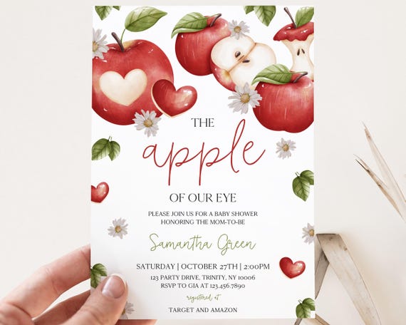 Apple Invitation Templates