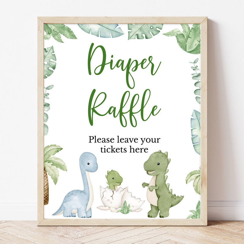 Diaper Raffle Box - Etsy
