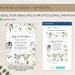 Editable Winter Arctic Animals Baby Shower Invitation Bundle, Greenery ...