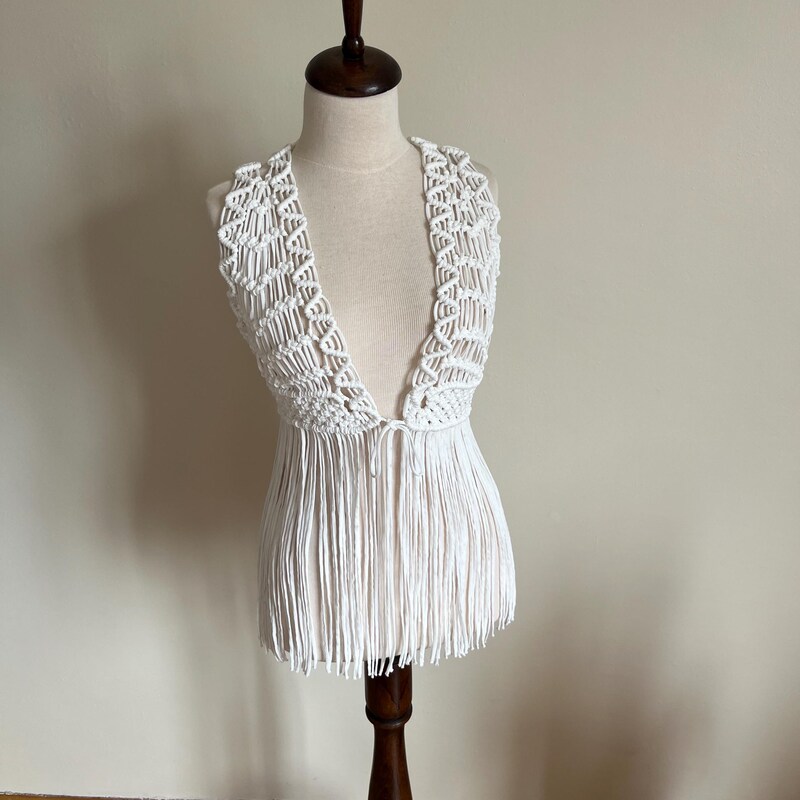 Macrame Vest - Etsy