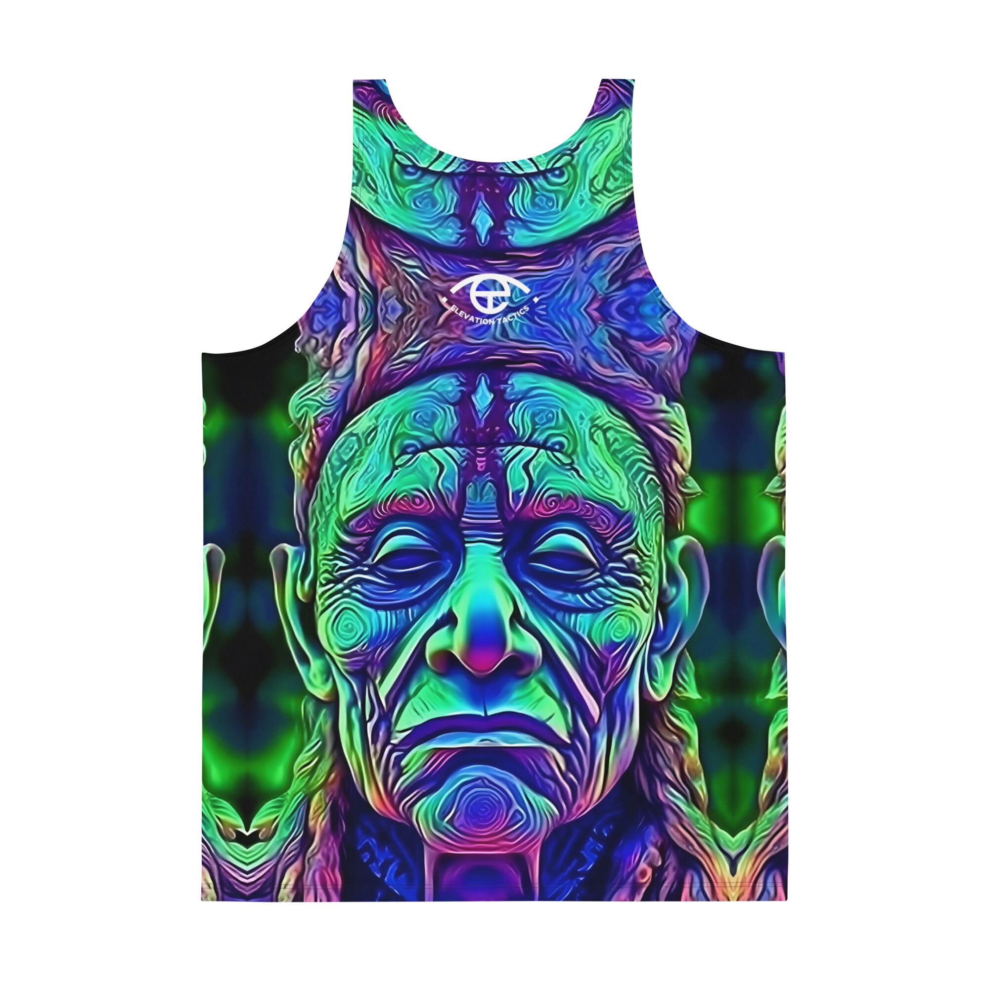 Neon Tribal Shaman TANK, Psychedelic Visionary Designed & Sold By ...