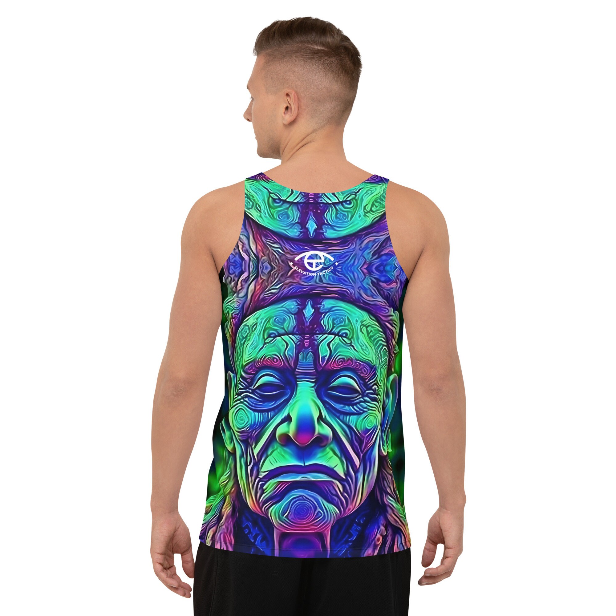 Neon Tribal Shaman TANK, Psychedelic Visionary Designed & Sold By ...