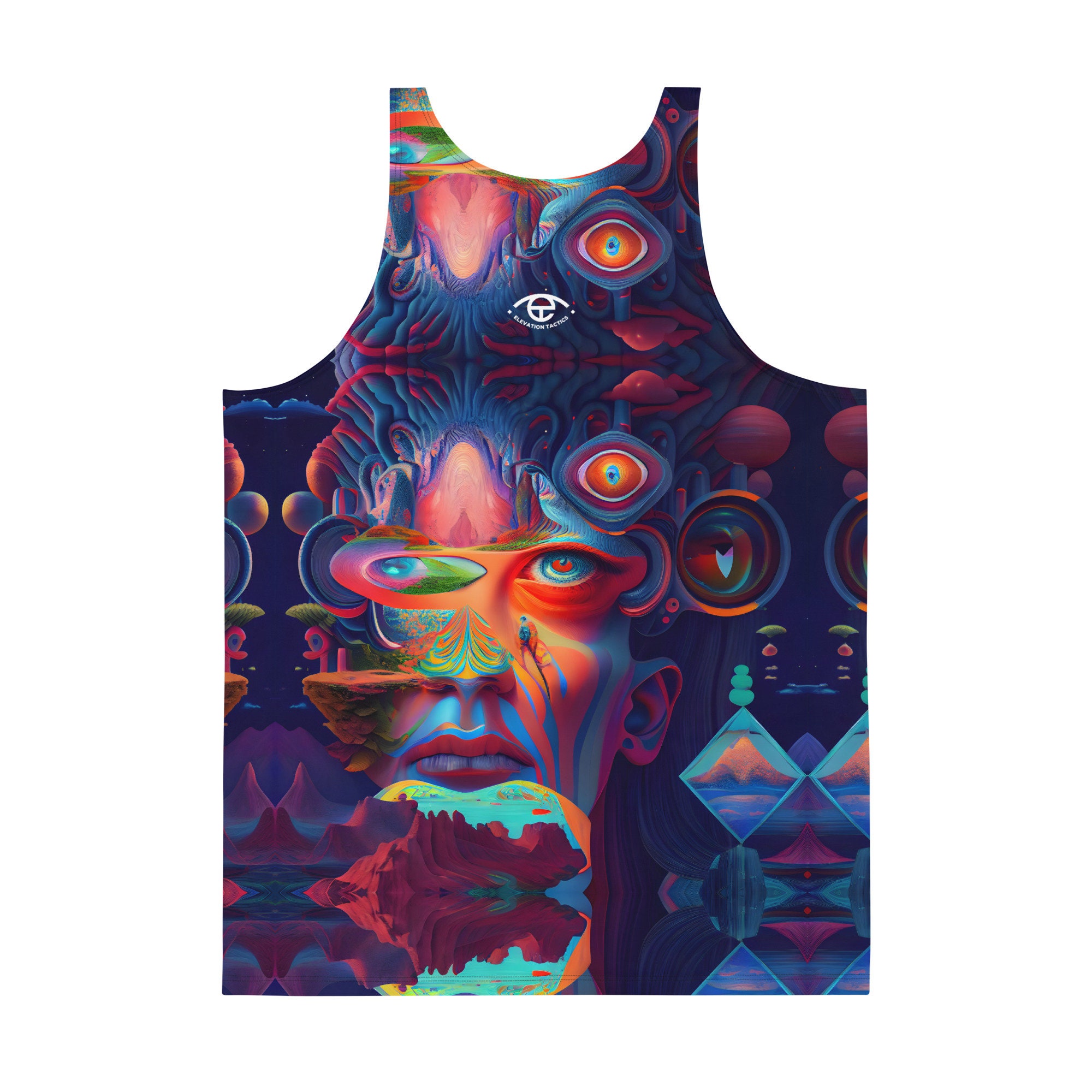 Salvador Dali Trippy TANK, Psychedelic Visionary Art Tank, LSD DMT Psy ...