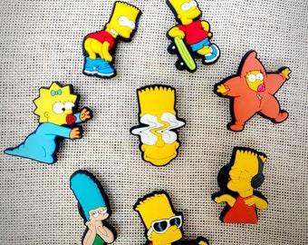 The Simpsons Crocs - Etsy UK