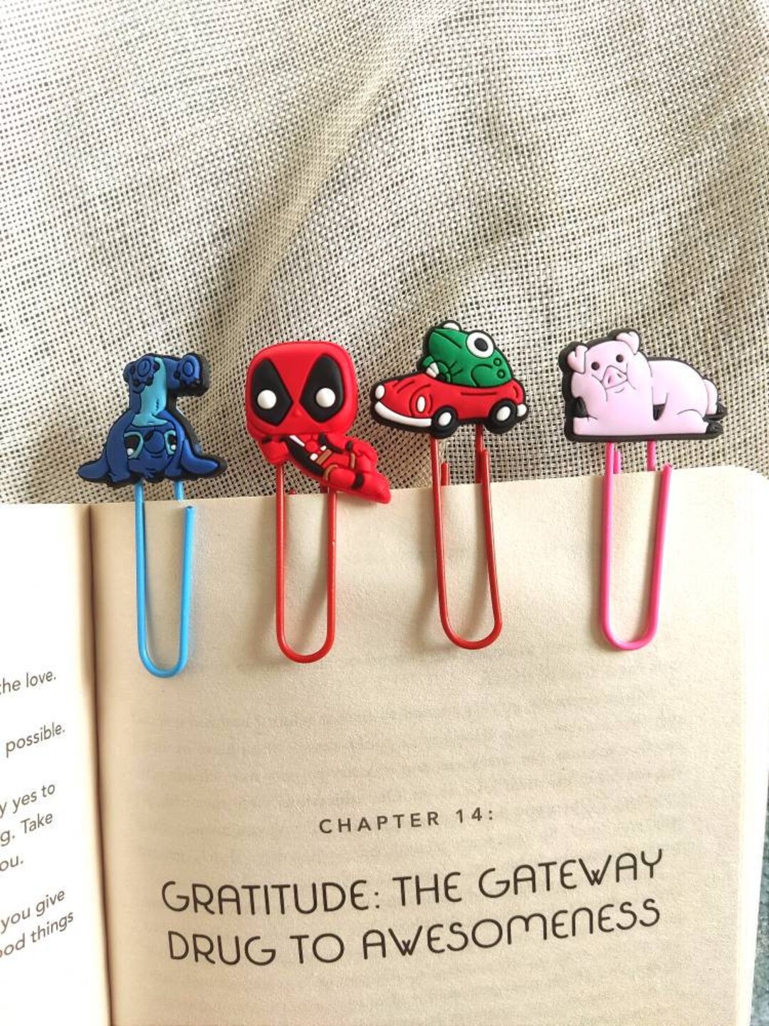 PVC Bookmarks Inspired by Hilarious Characters: Add Some Fun - Etsy