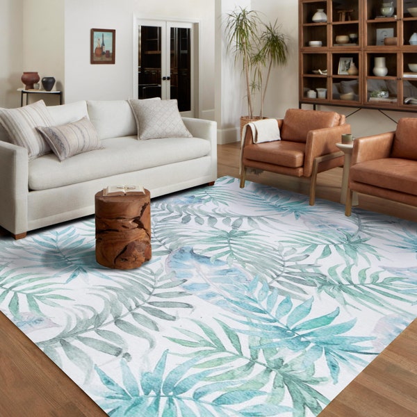 Turquoise Rug - Etsy