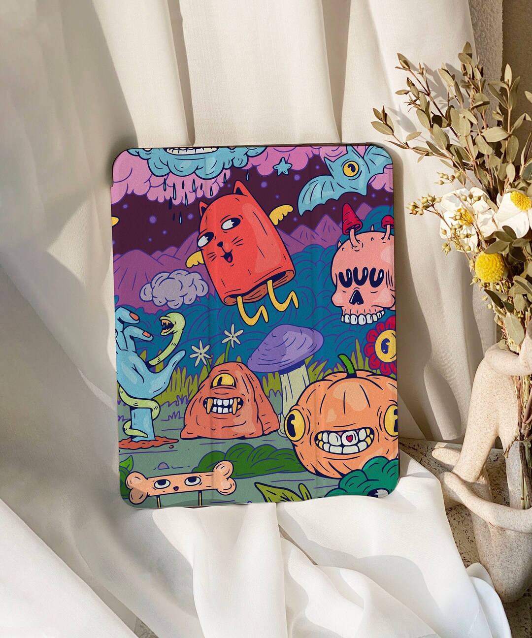 Weird Comic World Ipad Case With Pencil Holder Ipad Mini 6 - Etsy