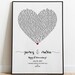 Personalized Heart Lyrics Printable, Anniversary Gift, First Dance Song ...