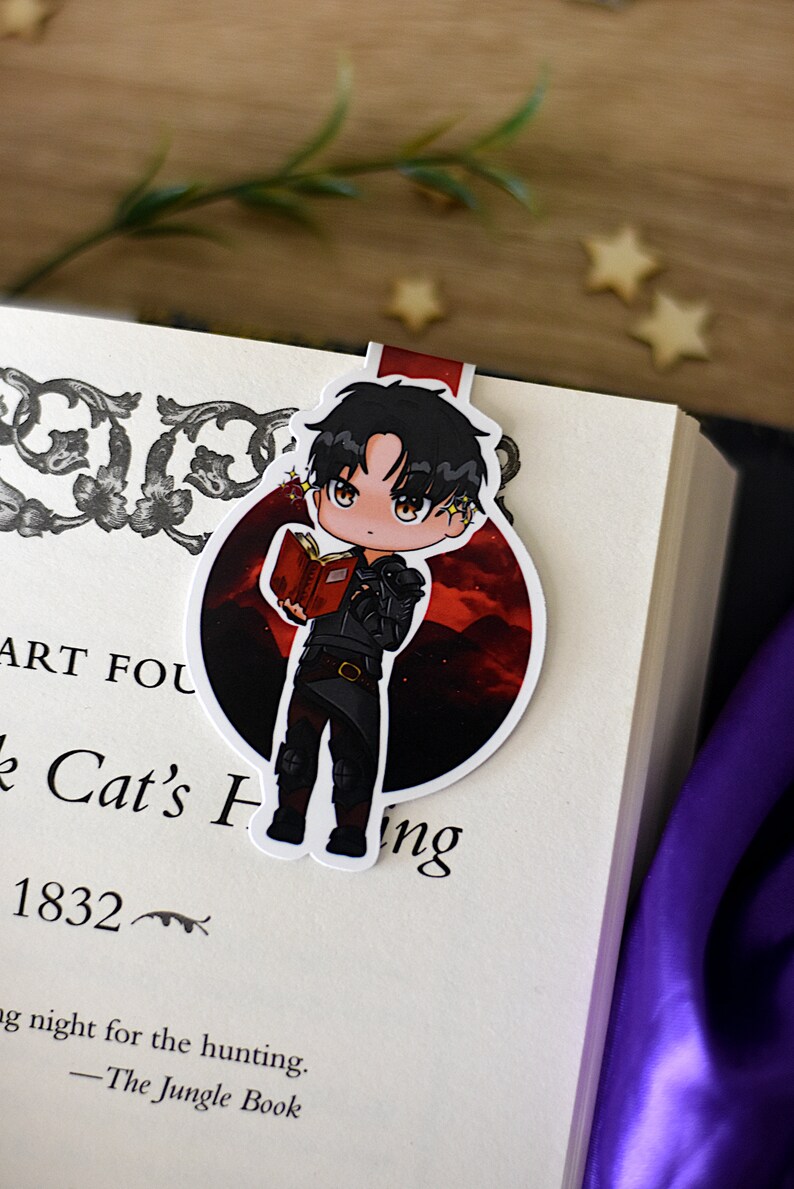 Poppy and Hawke Casteel | From Blood and Ash | Magnetic Bookmark - Etsy