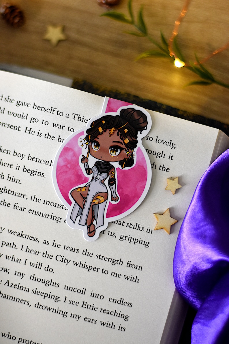 Jinx and Mel Arcane: League of Legends Magnetic Bookmark - Etsy