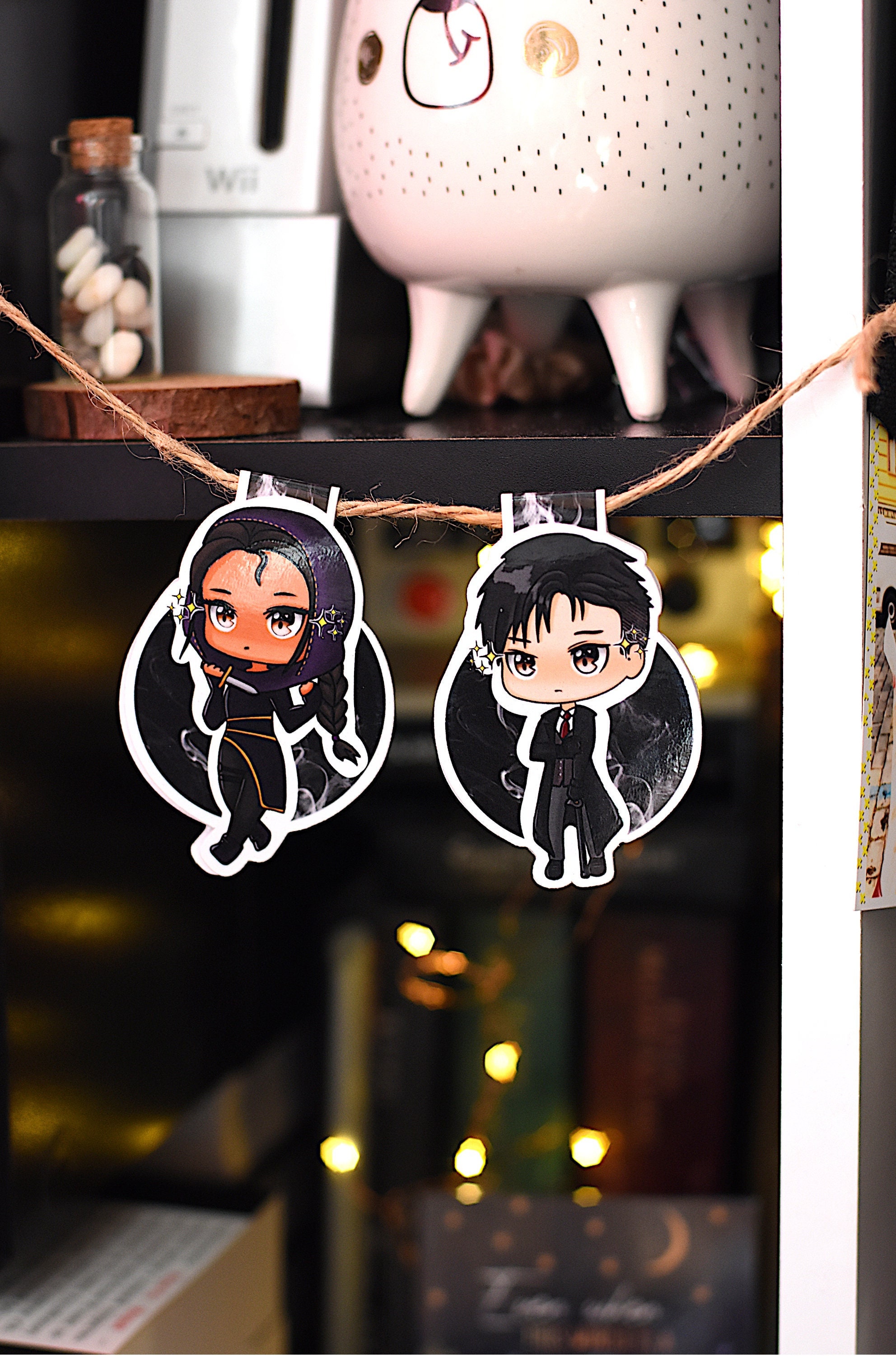Inej and Kaz | Six of Crows | Leigh Bardugo Magnetic Bookmark - Etsy
