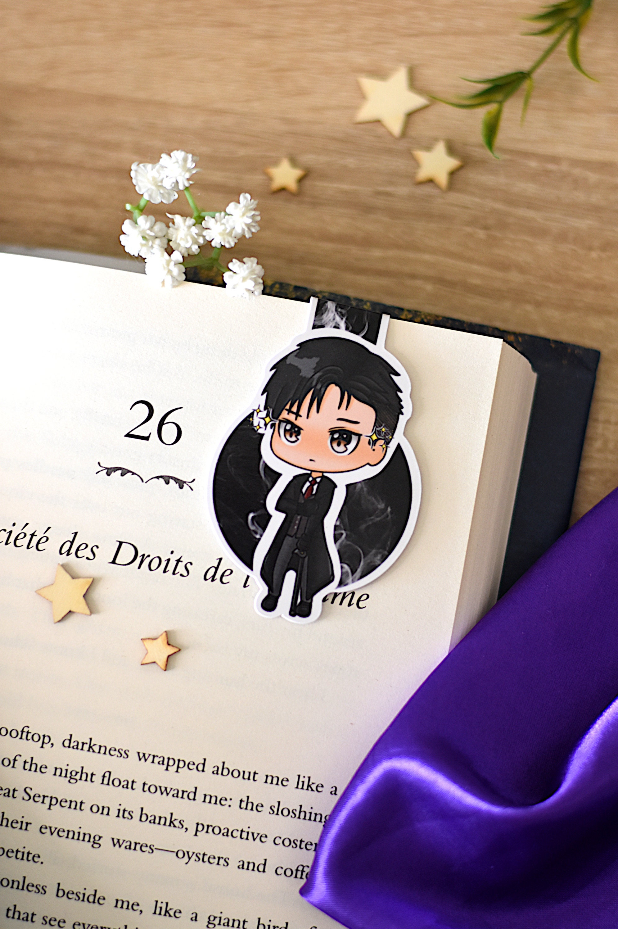 Inej and Kaz Six of Crows Leigh Bardugo Magnetic Bookmark - Etsy