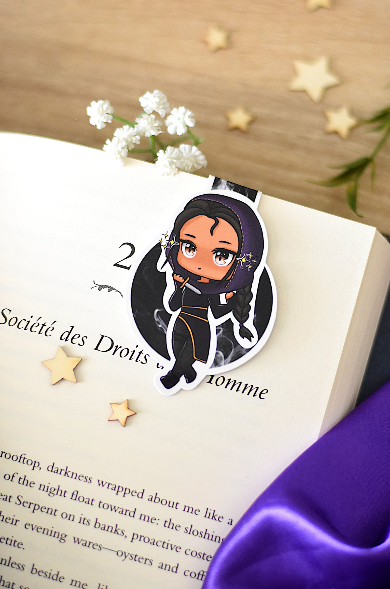 Inej and Kaz Six of Crows Leigh Bardugo Magnetic Bookmark - Etsy