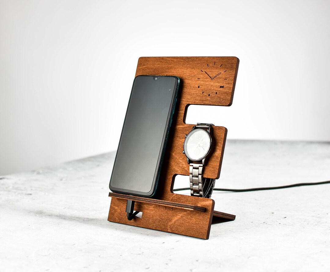 Only Digital Product Watch Holder Smartphone Stand File for Laser Cut ...