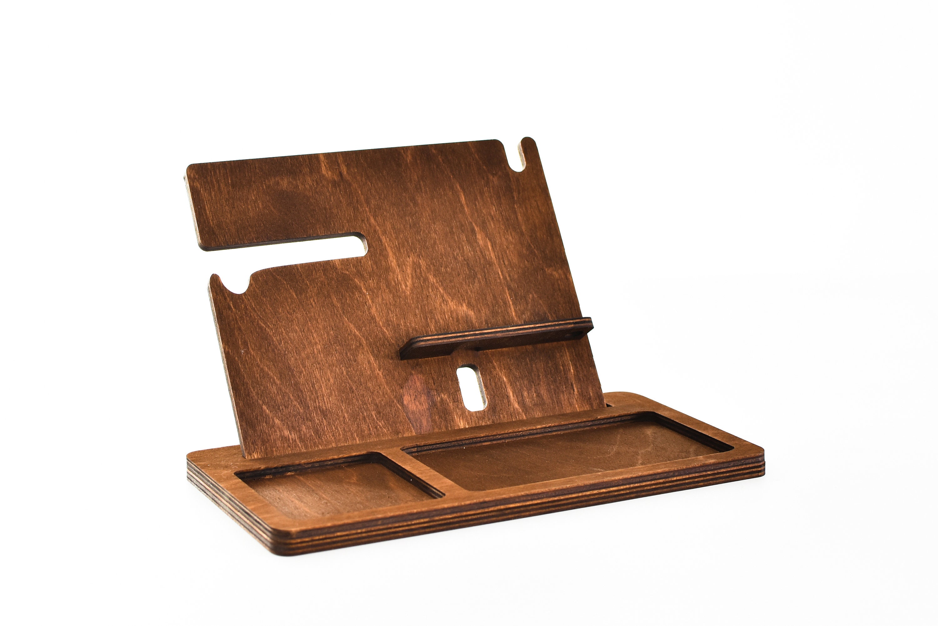 Digital Product Docking Station Organizer Stand DXF SVG AI Plywood 6mm ...