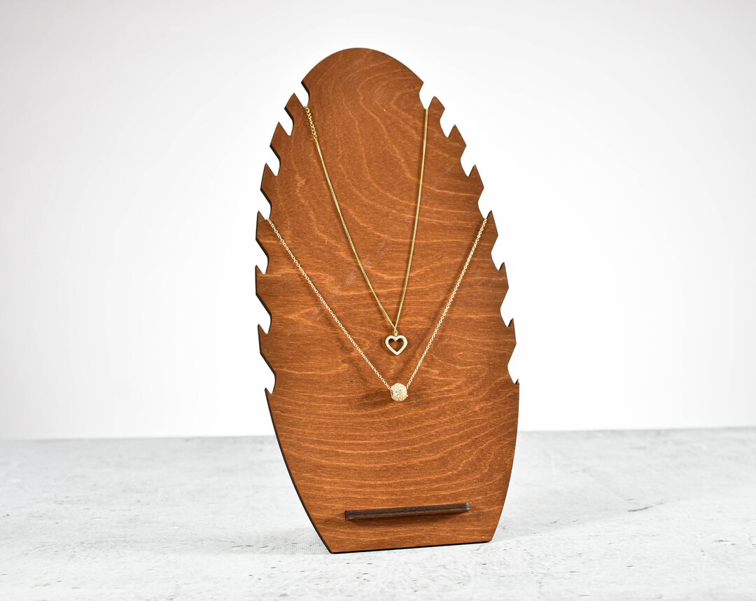 Digital Product Stand Rack for Necklaces, DXF SVG AI Files 1/8, 1/4 in ...