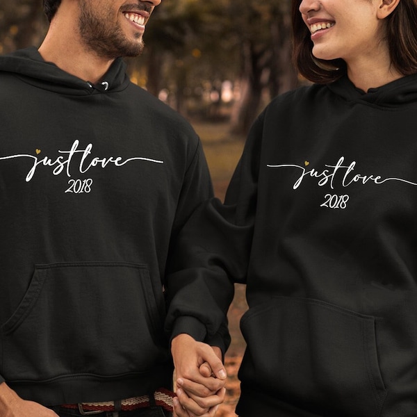 Sweat couple personnalisé - Etsy France