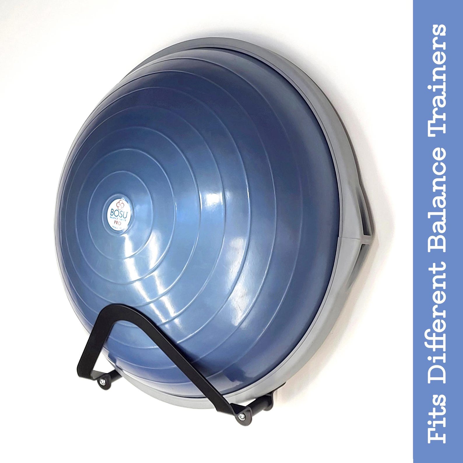 Bosu Ball Wall Mount, Exercise Gear Storage, Balance Ball Display, Yoga ...