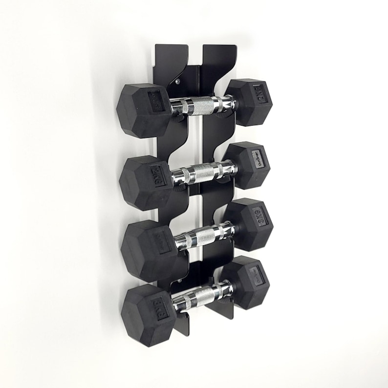 Wall-mounted Dumbbell Storage Rack. Store Your Dumbbells Conveniently ...