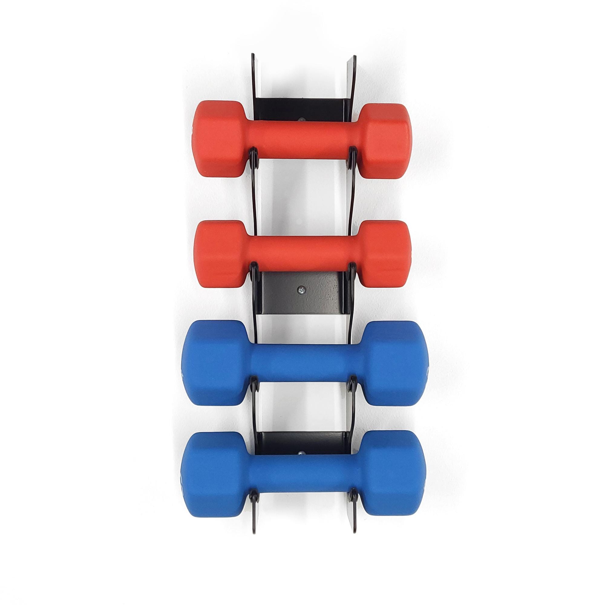 Wall-mounted Dumbbell Storage Rack. Store Your Dumbbells Conveniently ...