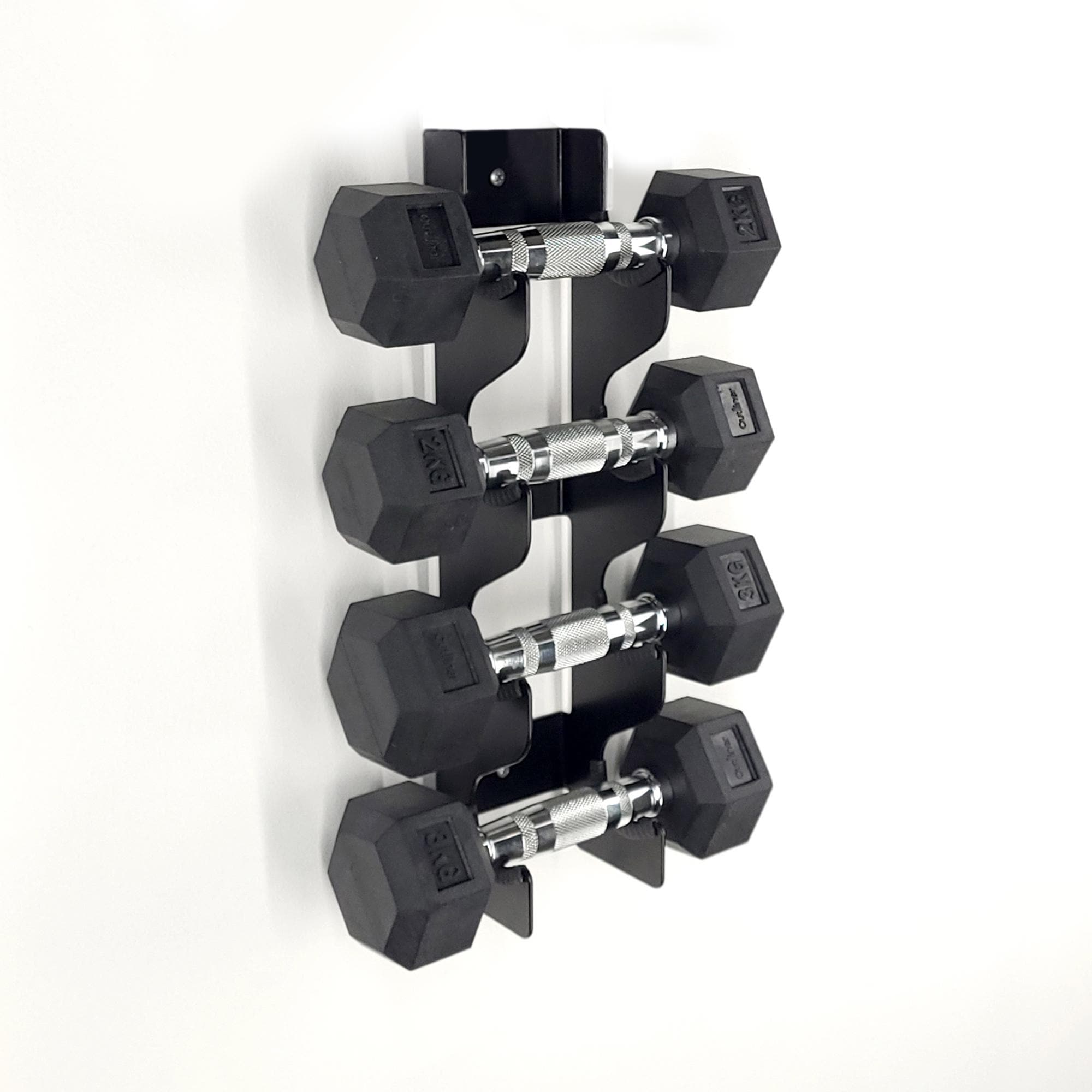 Wall-mounted Dumbbell Storage Rack. Store Your Dumbbells Conveniently ...