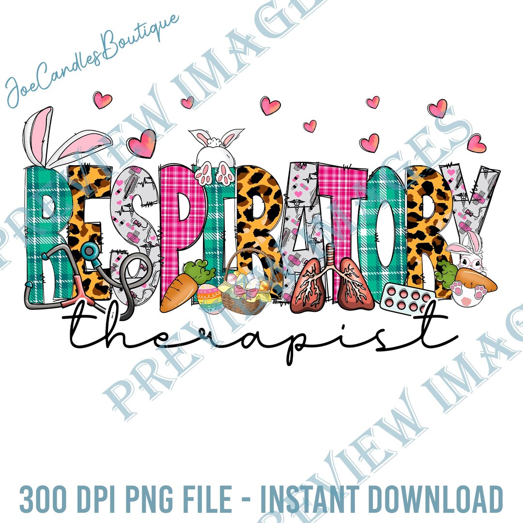 Respiratory Therapist Nurse Easter Png, RT Nurse Png, Respiratory Nurse ...