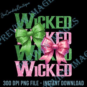 Wicked Changed for Good Png, Witch Pink and Green Png, Wicked Png ...