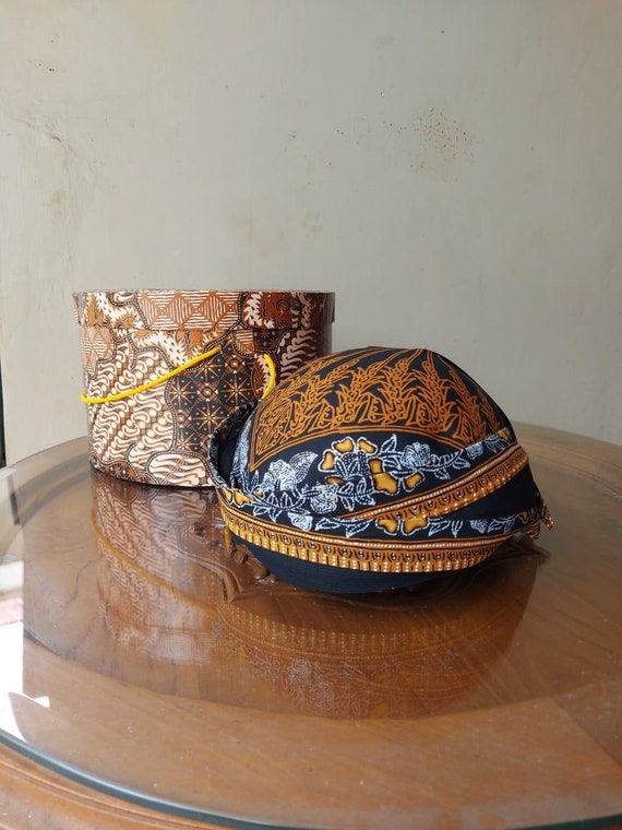 Blangkon is a Traditional Hat From Javanese - Etsy