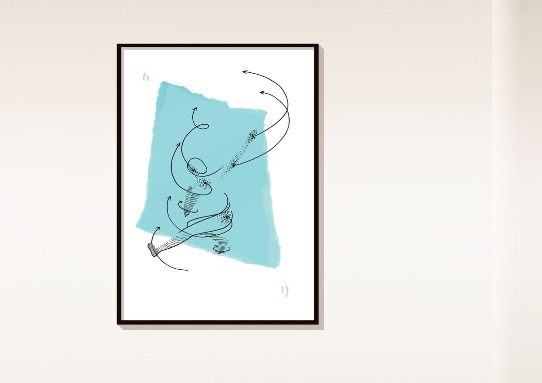 Posters - Swirl - - Etsy