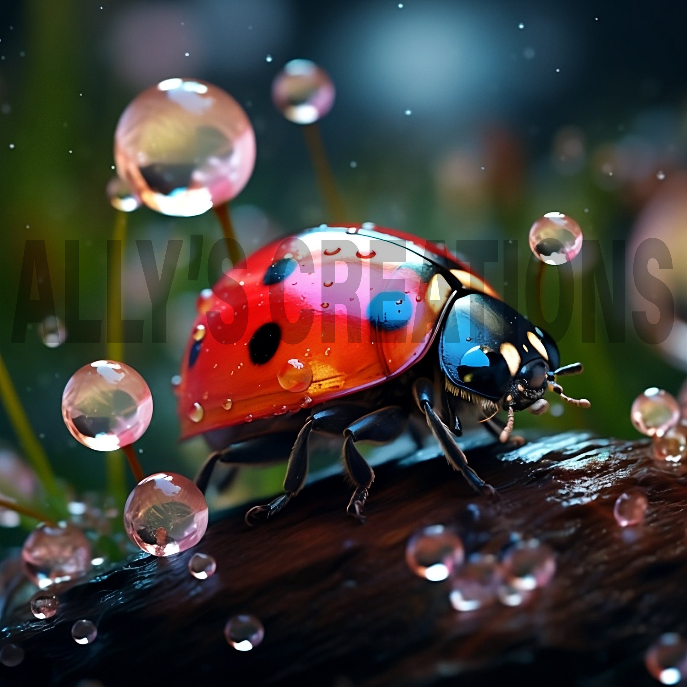 Ladybug Bundle PNG Only - Etsy