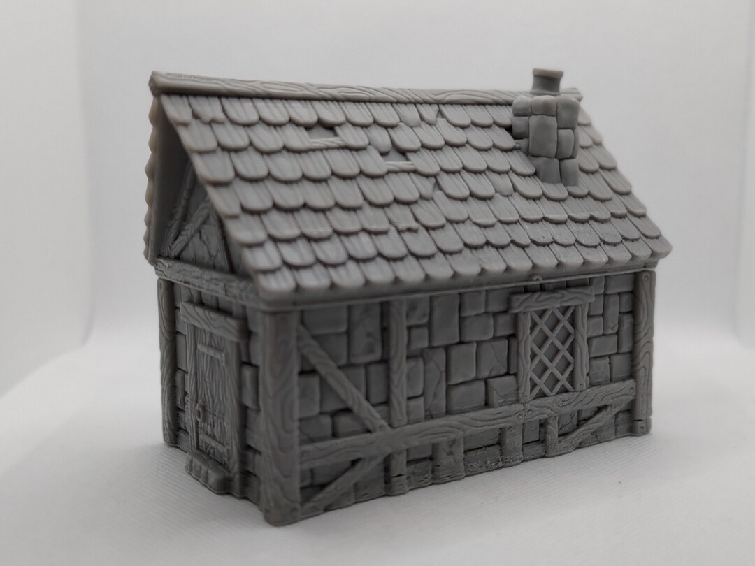 Medieval Resin House Mockup - Etsy
