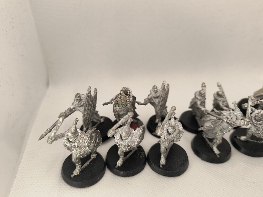 Lotr Mahud Warriors Metal 13 Pcs - Etsy Australia