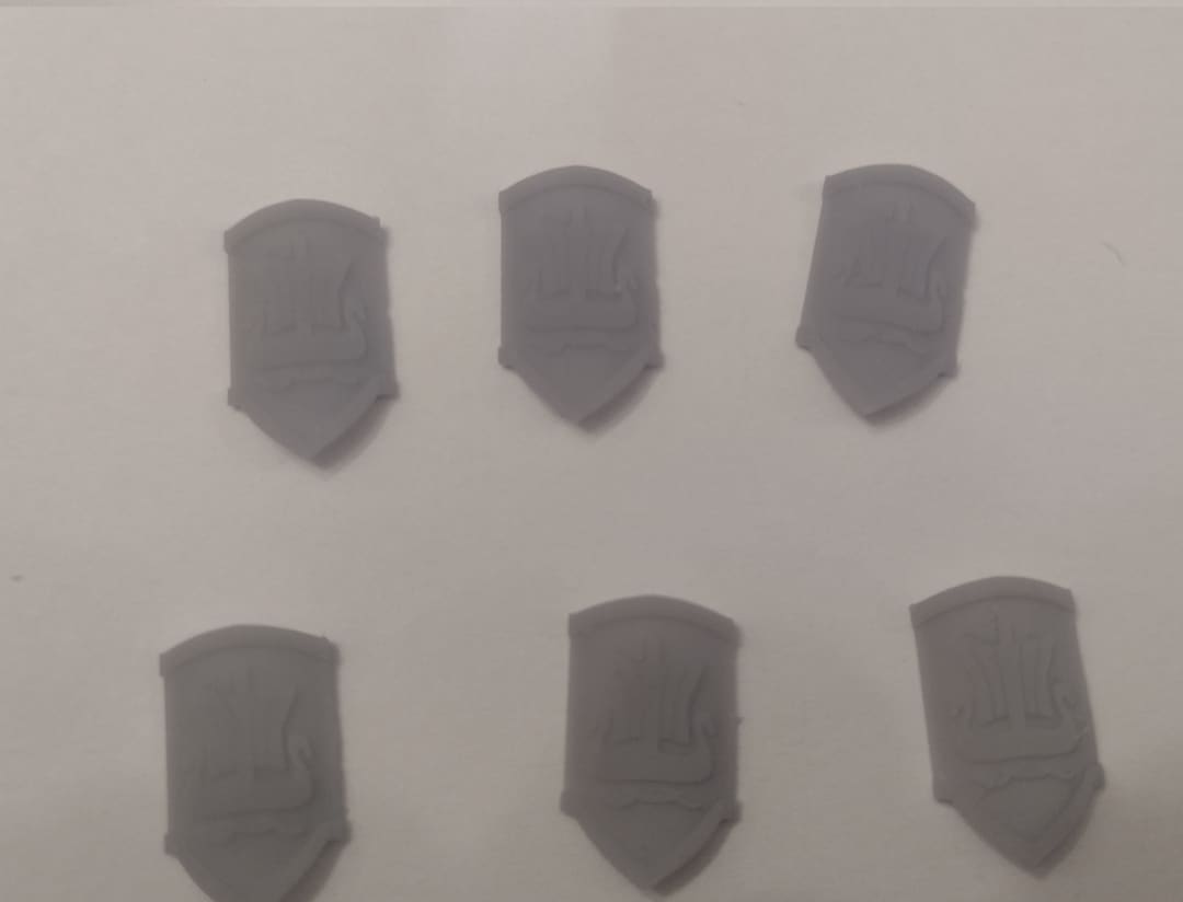 Dol Amroth Shields 6 Pcs (28mm Scale) - Etsy