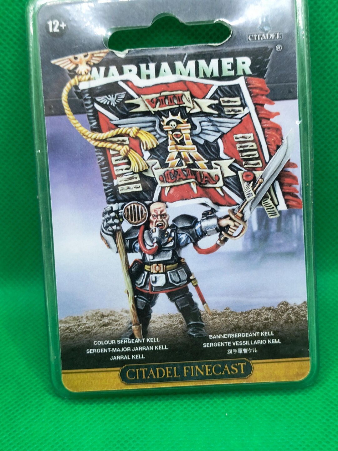 Sergeant Kell Astra Militarum Finecast - Etsy