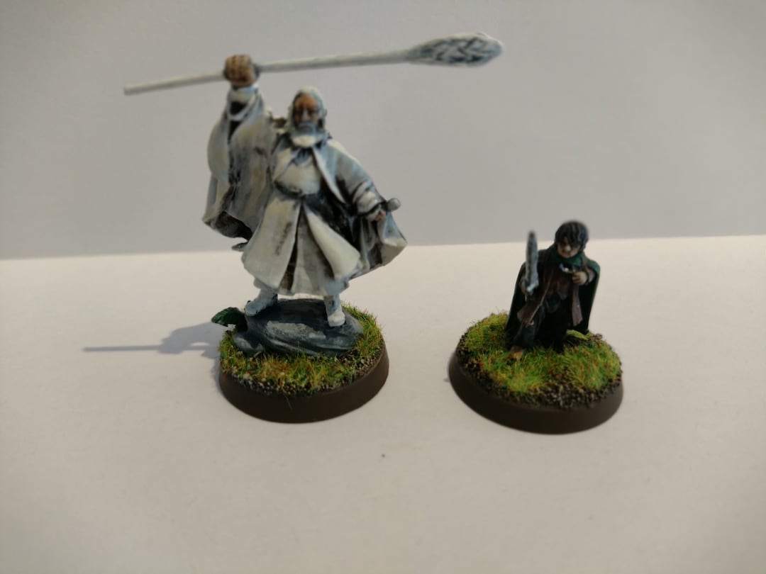 Gandalf the White and Frodo Mesbg Lotr - Etsy