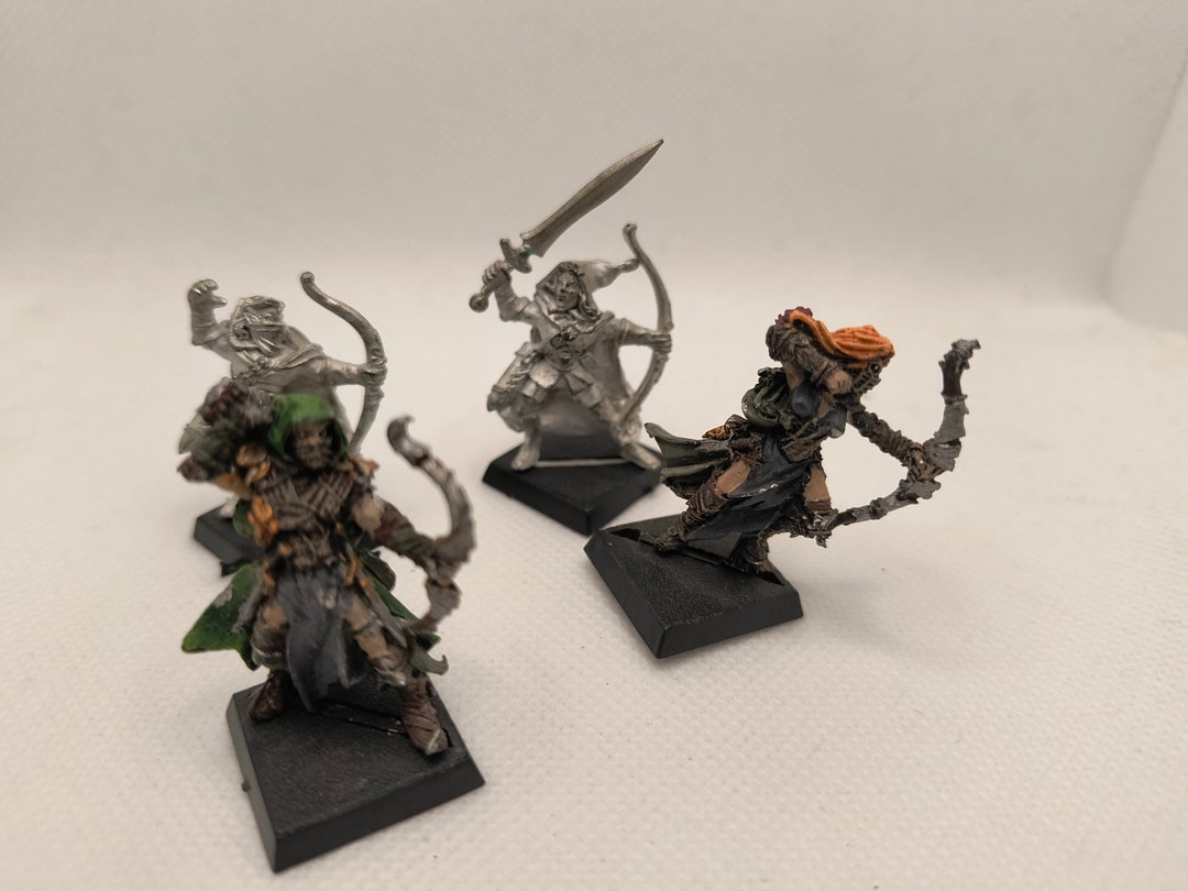 Games Workshop Warhammer Wood Elves Waywatchers 4 Pcs - Etsy