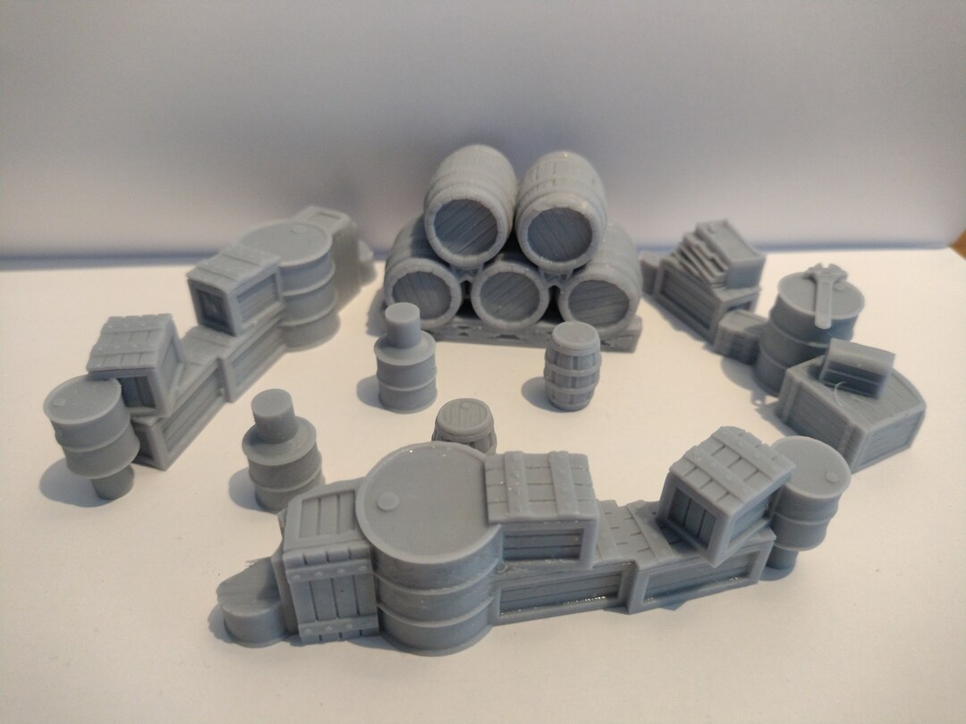 Resin Scenery WH40K Barricade Barrels - Etsy